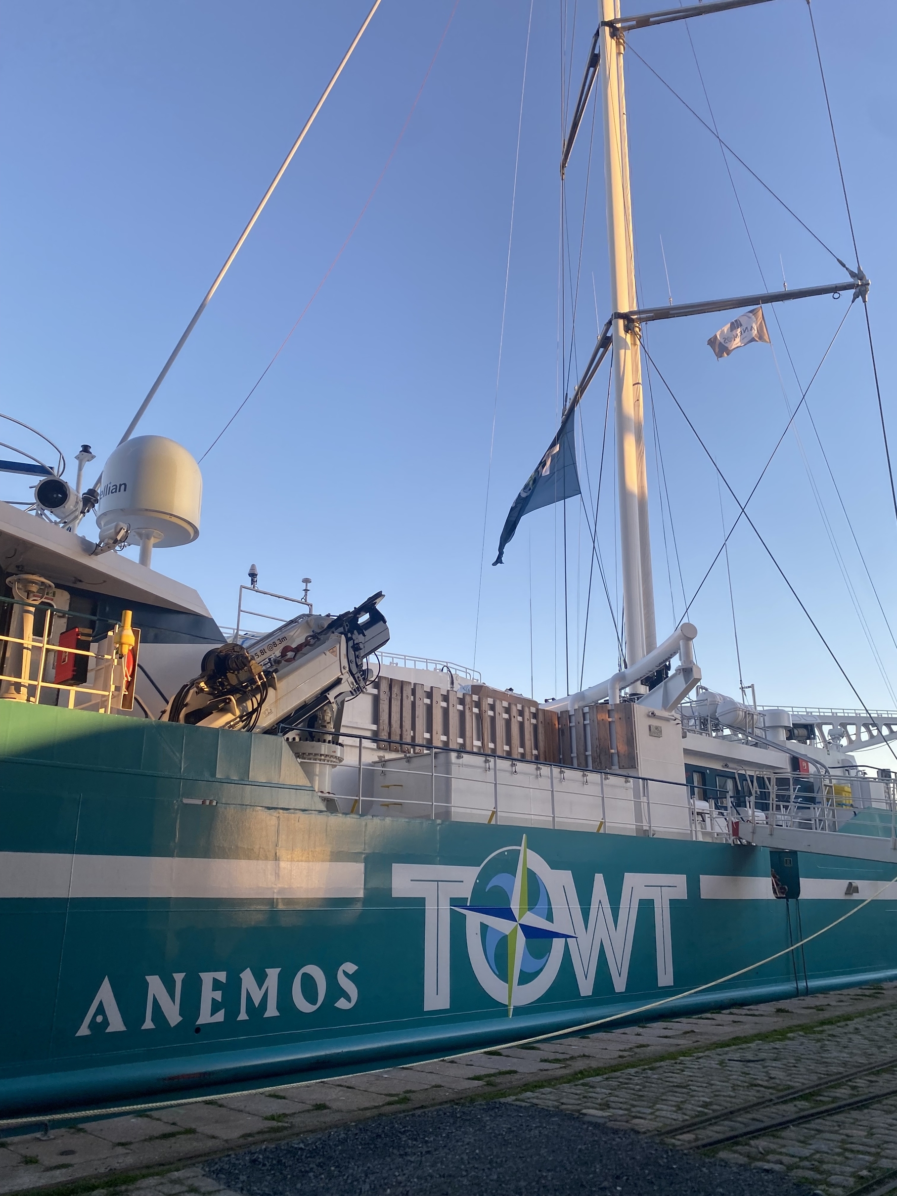 ANEMOS : TOWT INAUGURE SON PREMIER VOILIER-CARGO AU HAVRE - Armateurs ...